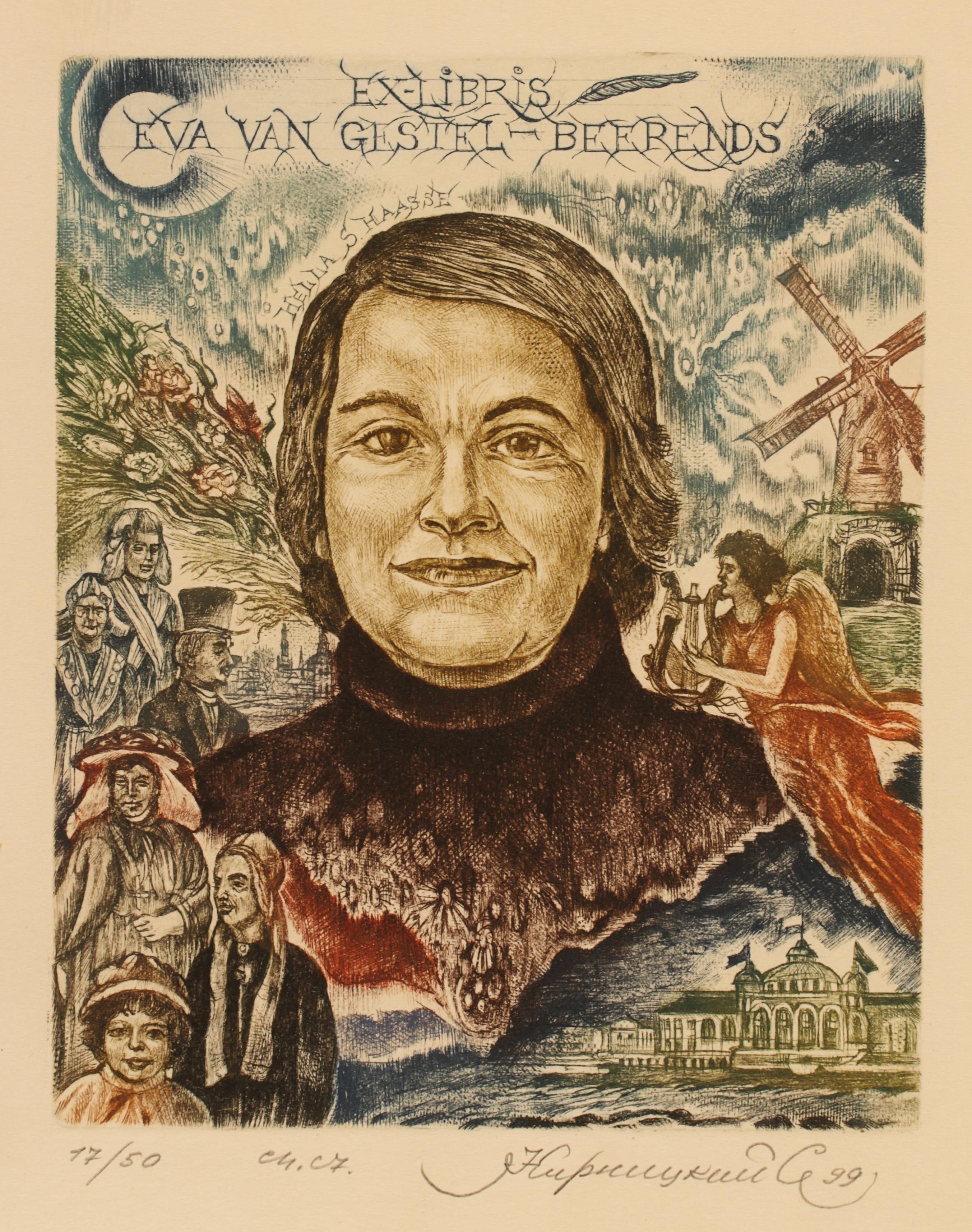 Art-exlibris.net - exlibris by Sergey Kirnitsky for Eva Van Gesten ...