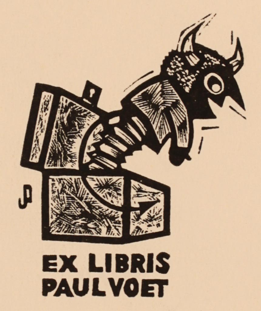 Art-exlibris.net - exlibris by Piet Janssens for Paul Voet